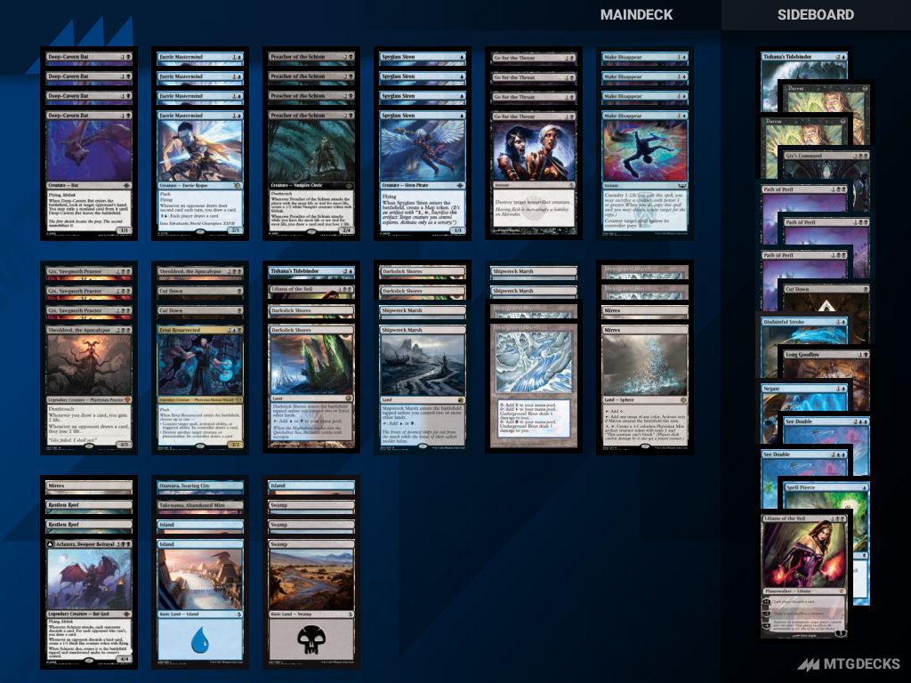 Standard UB Aggro deck by Yutaro Tokuyama • MTG DECKS