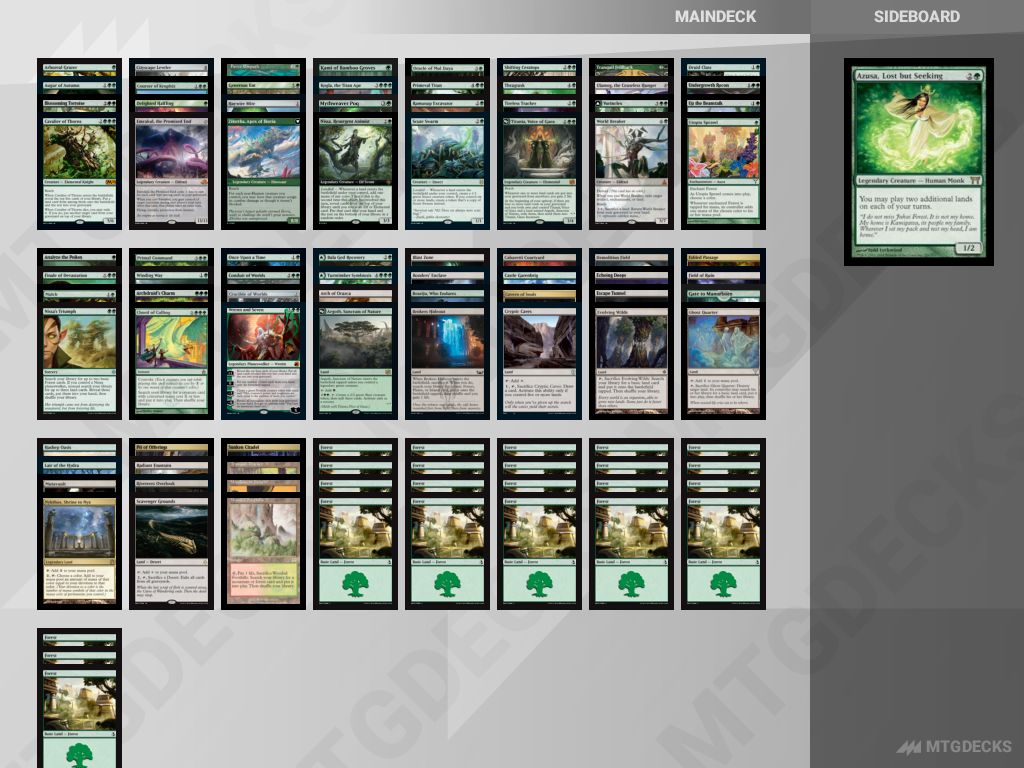 Historic-Brawl S12 W2 Azusa, Lost But Lets Not Lose This Tim deck by ...