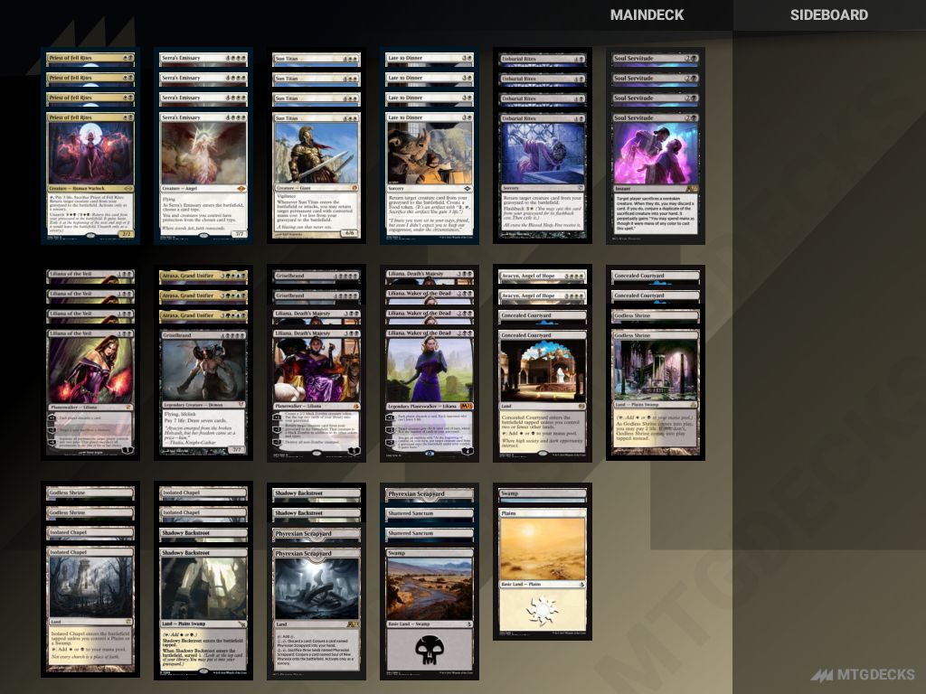 Arena Historic Sephiroth (Hist) deck by HamHocks42 • MTG DECKS