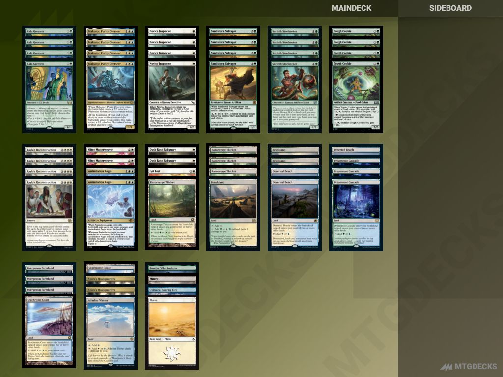 Standard Bant Splicers deck by yoman5 • MTG DECKS