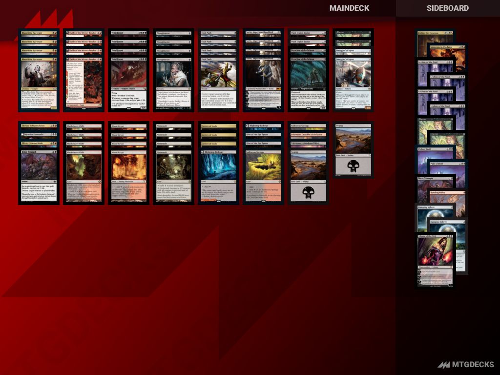 Arena Explorer E Rakdos Vampires by SM deck by Lobo Blanco • MTG DECKS