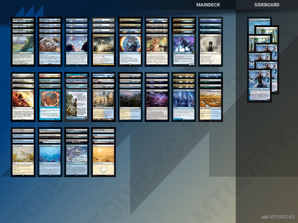 MTG Historic Bant Control top decks • MTG DECKS
