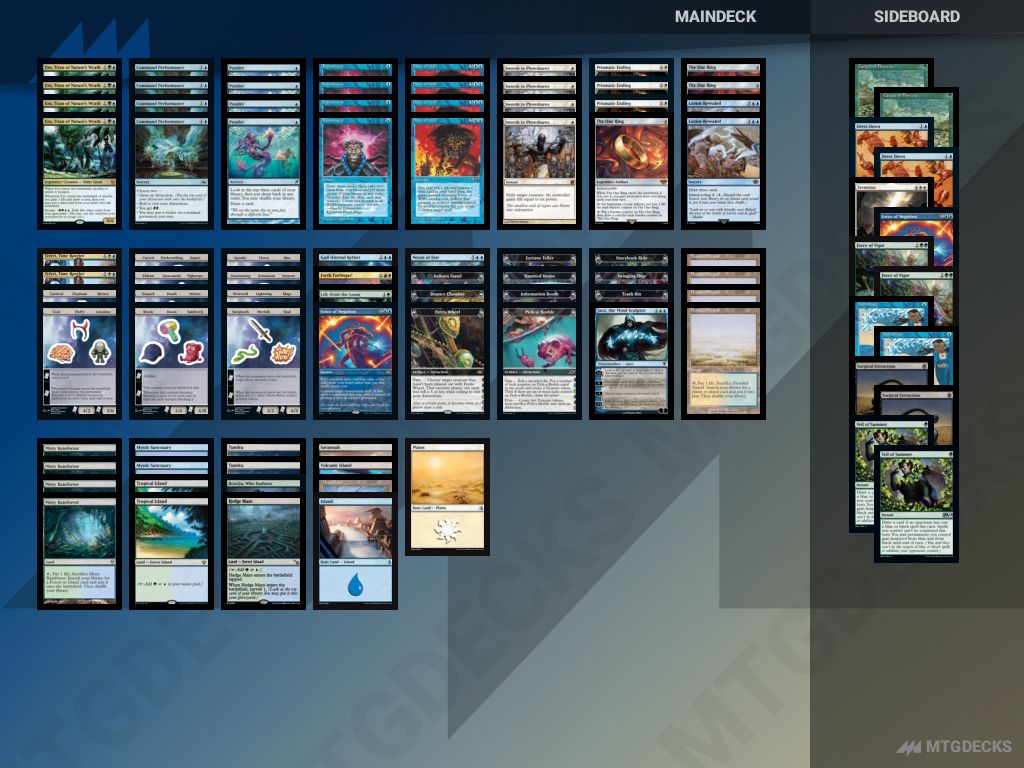 Legacy Four-color Control deck by Benjamin Magee • MTG DECKS