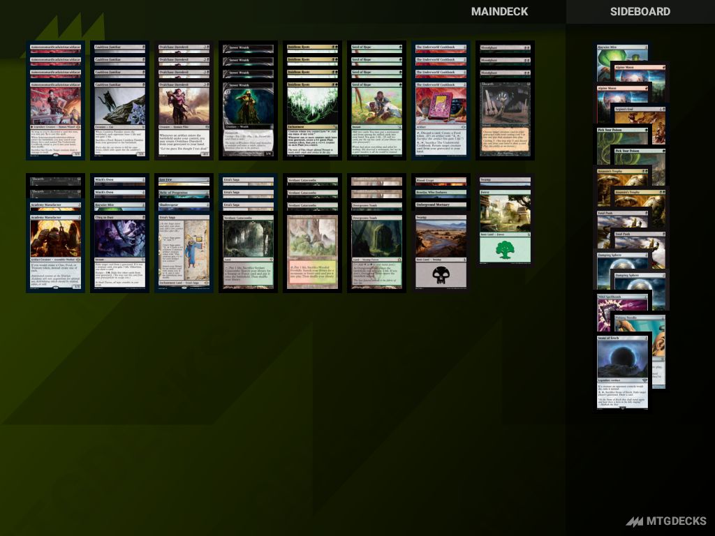 Modern Asmo Food deck by Bradley Martin • MTG DECKS