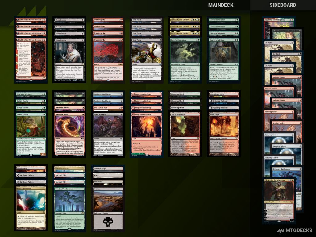 Pioneer Jund Transmogrify deck by kthanakit26 • MTG DECKS