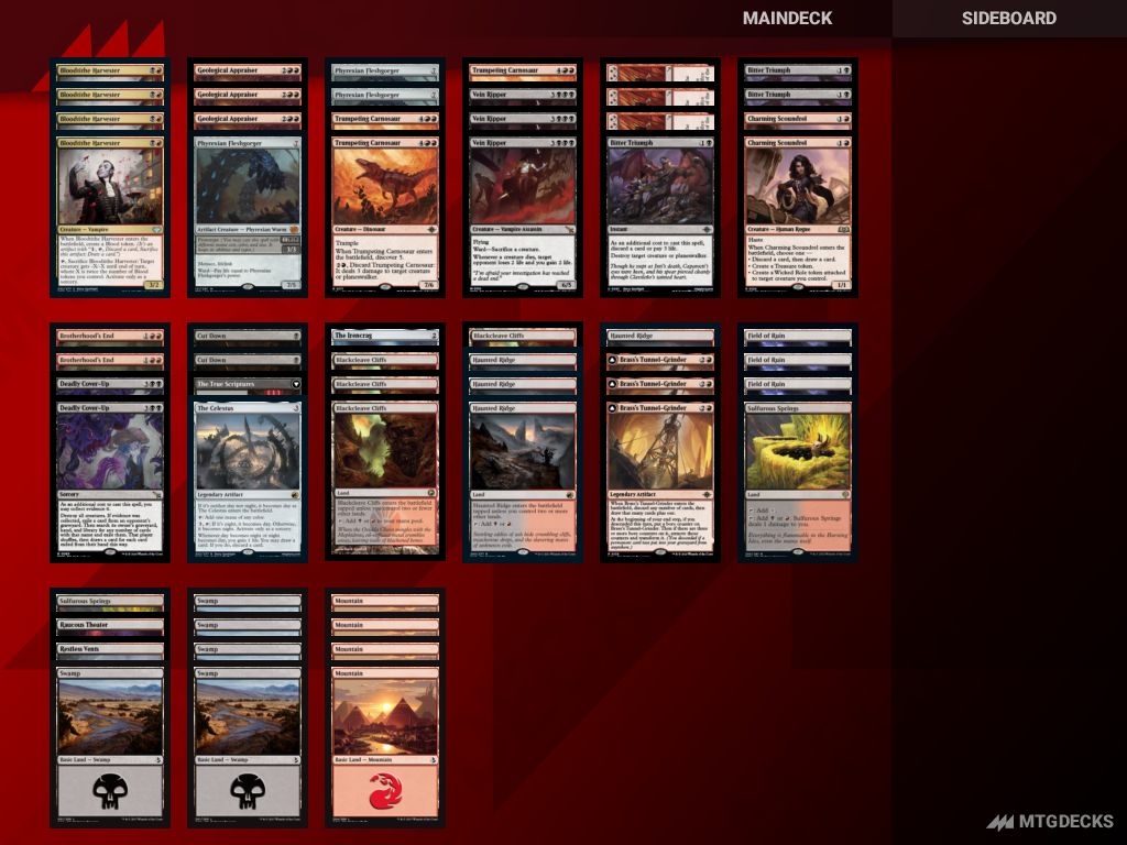Arena Historic Discover Pull deck by Fleshgrafter • MTG DECKS