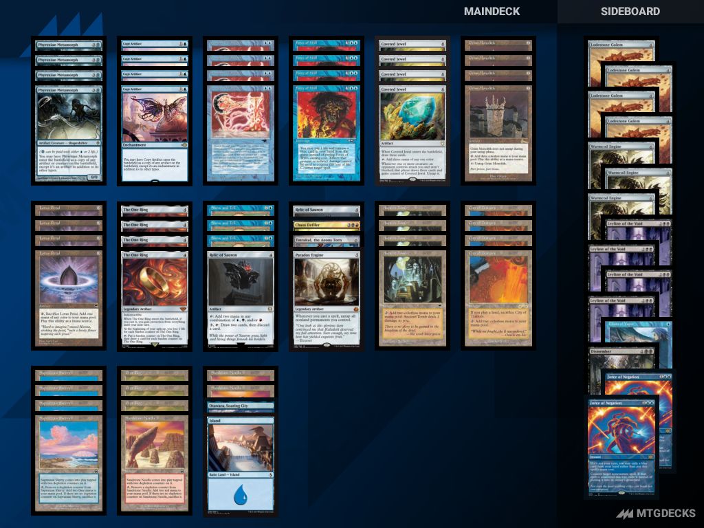 Legacy Jewel (Max Depletion) deck by tonyscapone • MTG DECKS