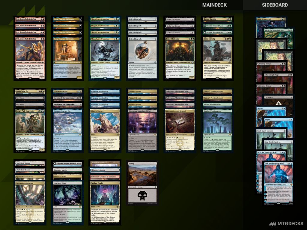 Standard 5 Color Legends deck by Wappa • MTG DECKS