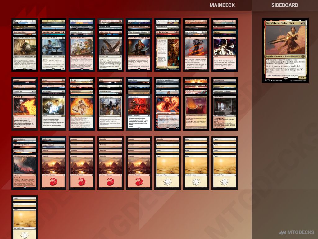 Historic-Brawl Sniper Elite deck by MTG_Josh • MTG DECKS