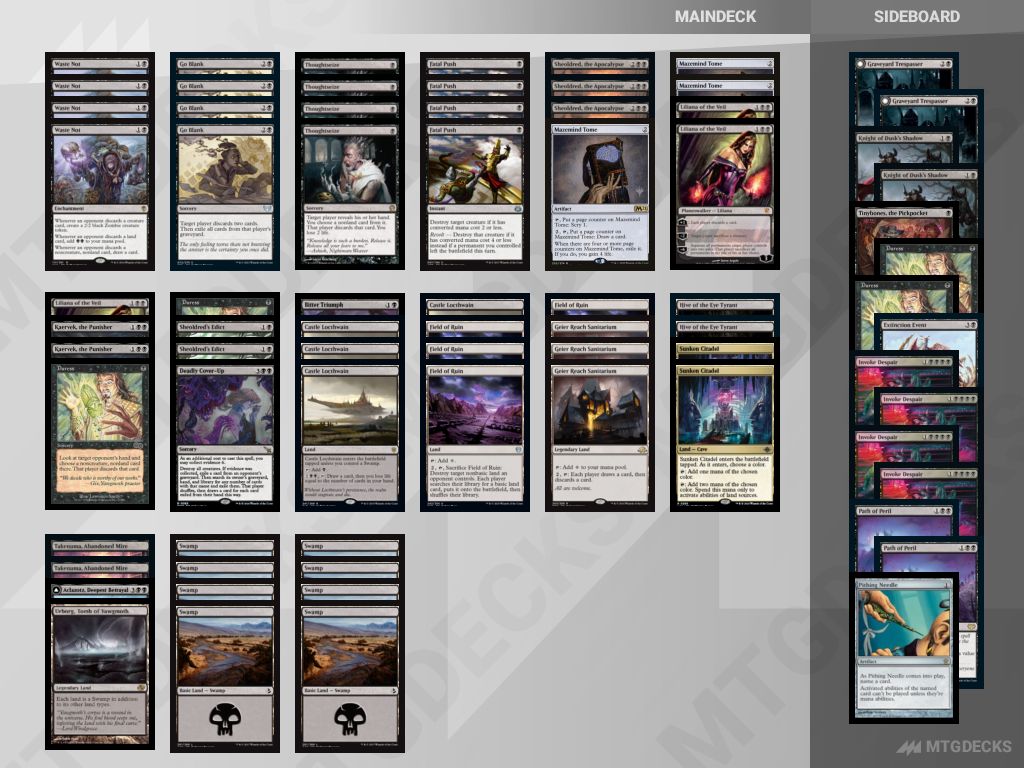 MTGO Pioneer Challenge 32 #12630995 | April 18 • MTG DECKS