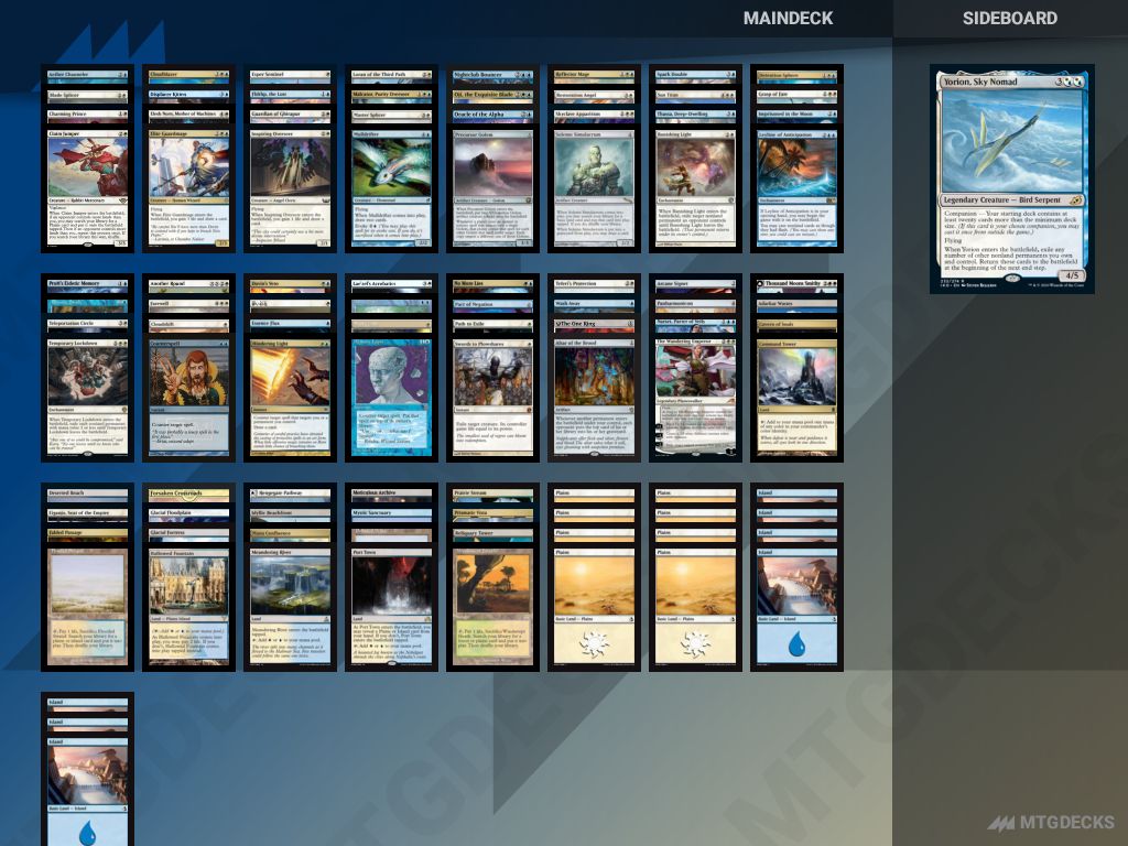Historic-Brawl Yorion 4/2024 Update deck by Pootiepants • MTG DECKS