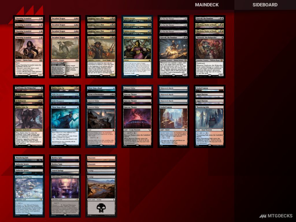 Arena Standard Jasper Theft deck by jarvismoonbeam • MTG DECKS