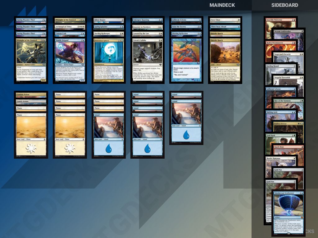Historic UW flash crime deck by calebdmtg • MTG DECKS