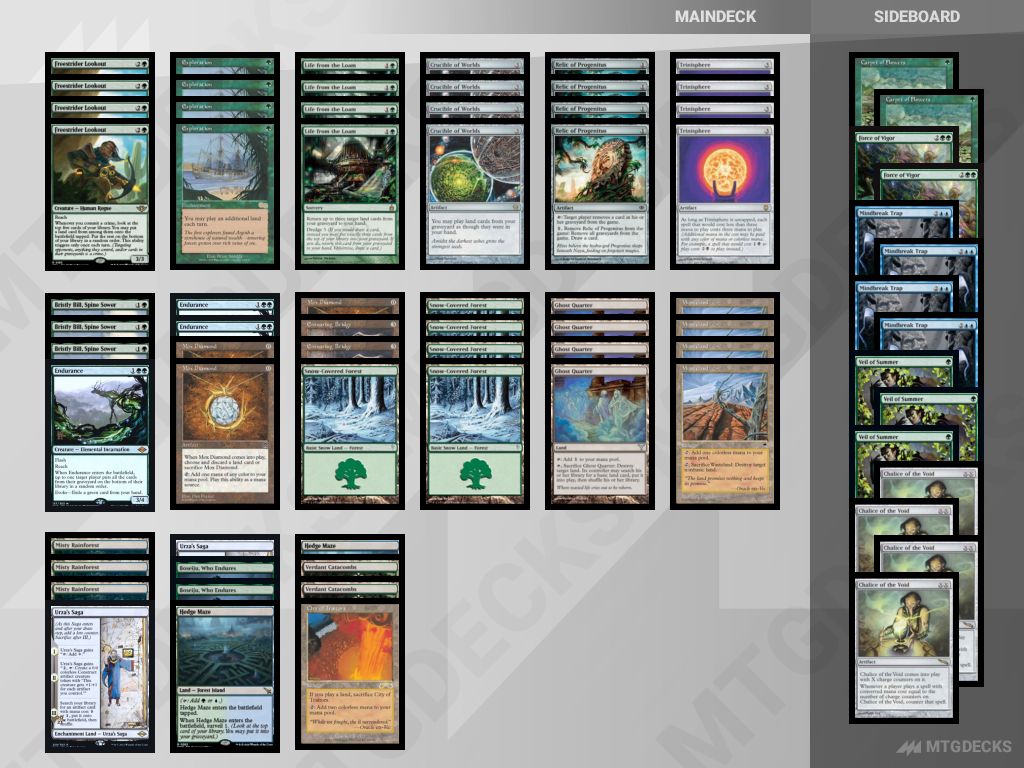 Legacy Rogue Control deck by Yonezawa Musashi • MTG DECKS