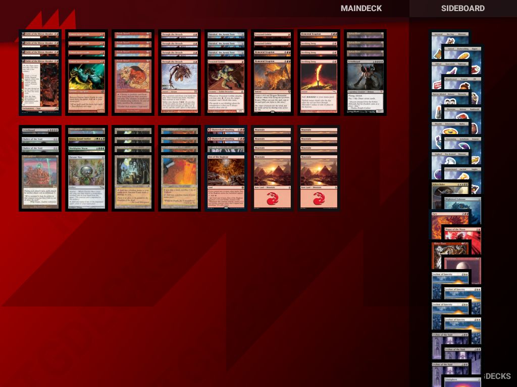 Legacy Sneak Attack deck by Yamanashi Takeshi • MTG DECKS