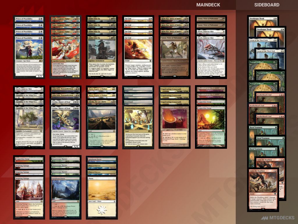 Arena Alchemy [A] Naya Casino Legends deck by Gary3k • MTG DECKS