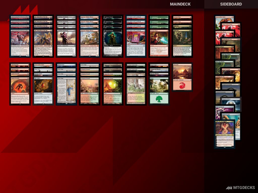 Modern Asmo Food deck by Oowaki Takahiro • MTG DECKS