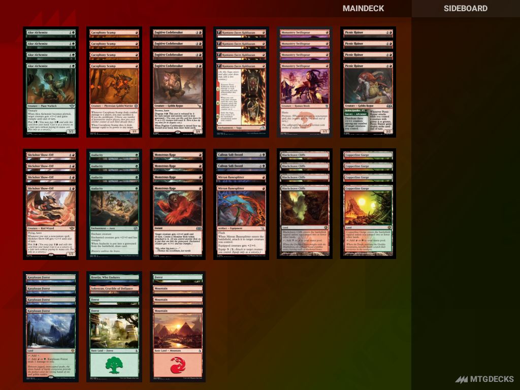 Arena Standard 1-TURN-KILLS done BETTER! deck by Tiago Costa • MTG DECKS