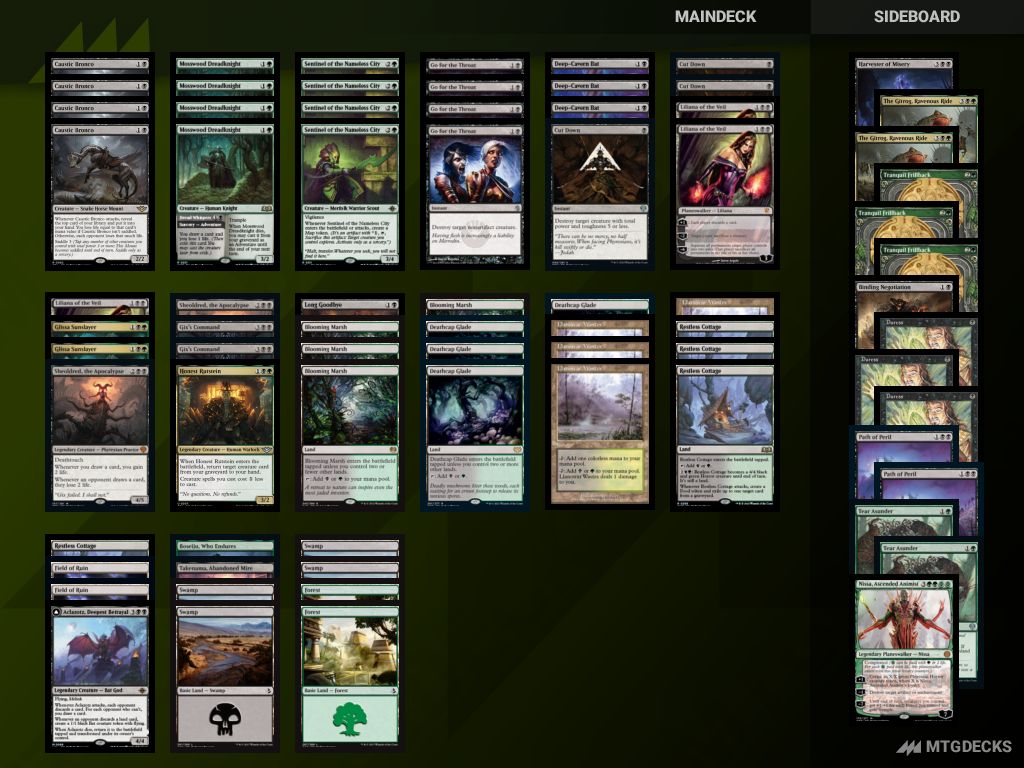 Standard BG Aggro deck by Oono Seita • MTG DECKS