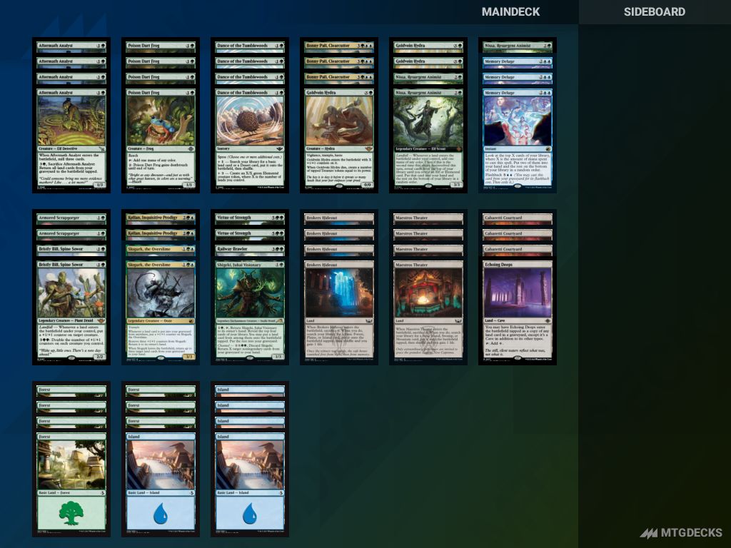 Arena Standard Bonny Lass deck by JimmyNova • MTG DECKS