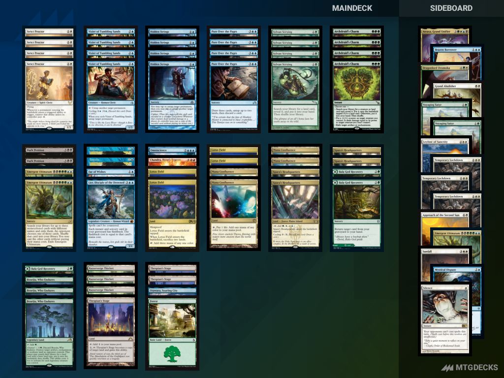 Pioneer Lotus Combo deck by ノグチ コウヘイ • MTG DECKS