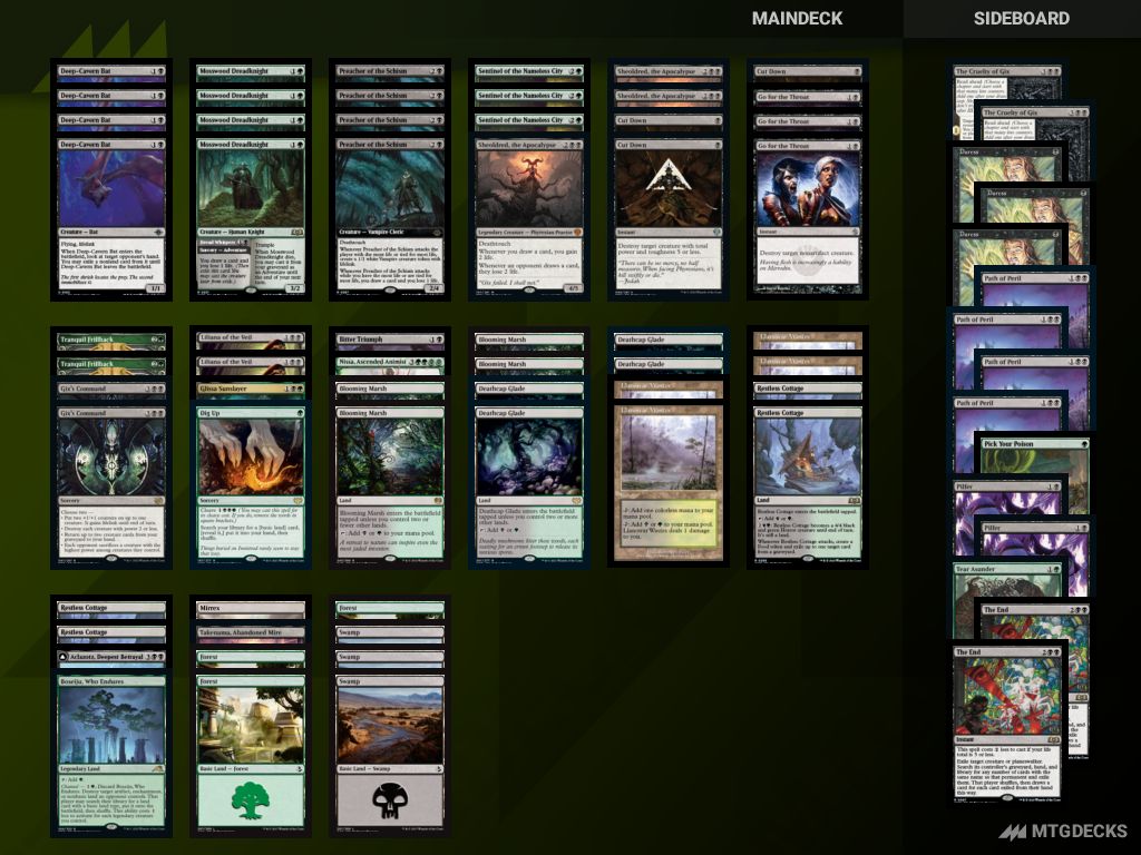 Standard BG Aggro deck by Takeuchi Ryota • MTG DECKS