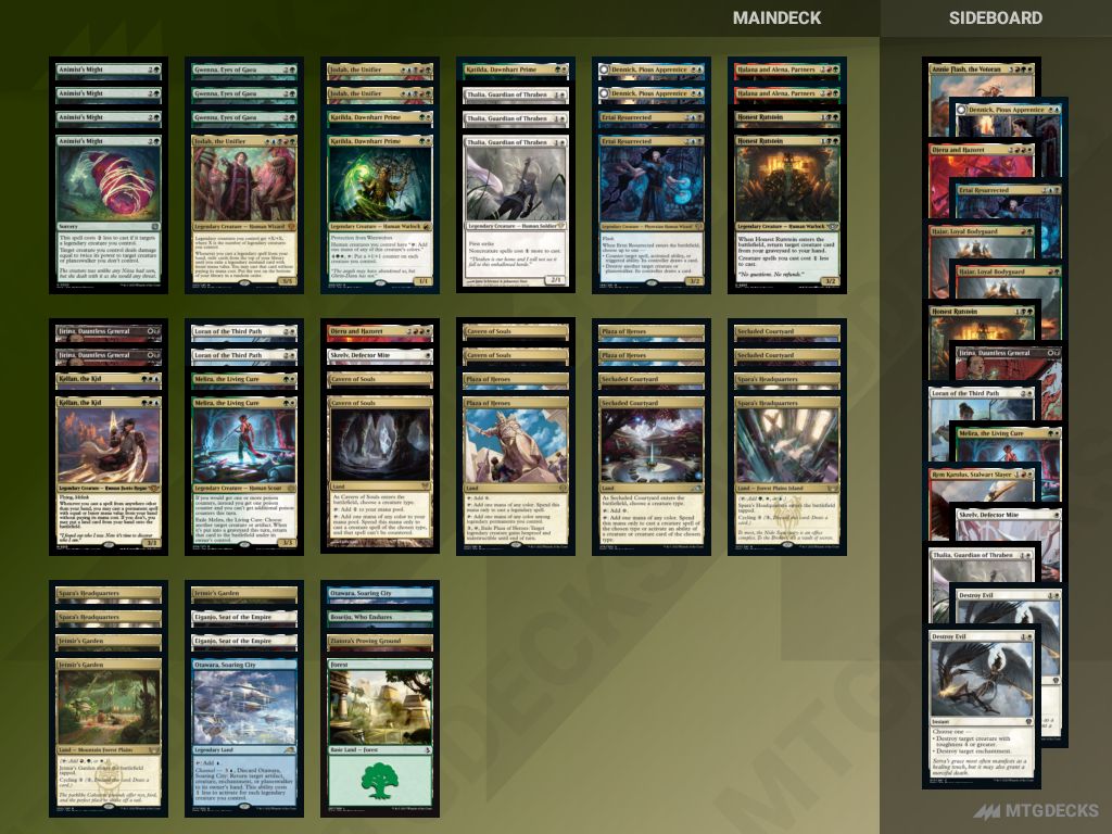 Standard 5C Legends deck by Sugimura Yoshiyasu • MTG DECKS
