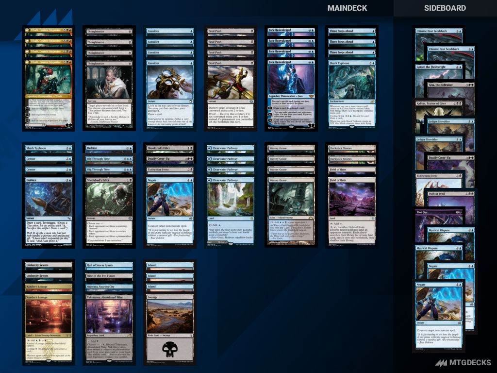 Arena Explorer Dimir Control deck by MrCrocodile • MTG DECKS