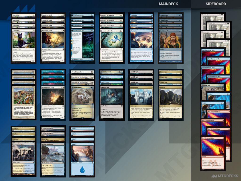 Pauper Cawgates deck by Lukita • MTG DECKS