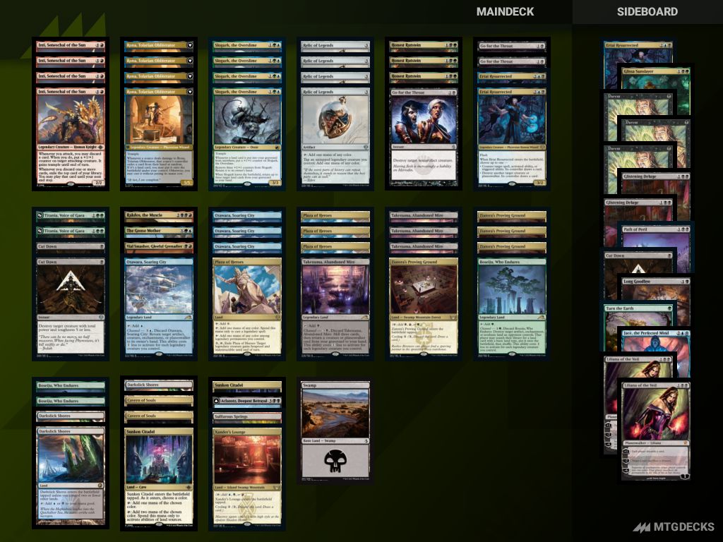 Standard 5 Color Legends deck by cftsoc3 • MTG DECKS