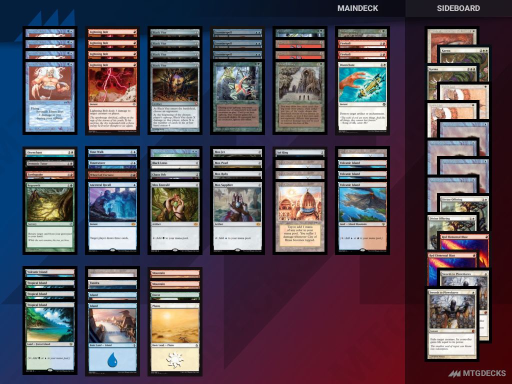 Old-school 5C Midrange deck by Ruben Madero • MTG DECKS