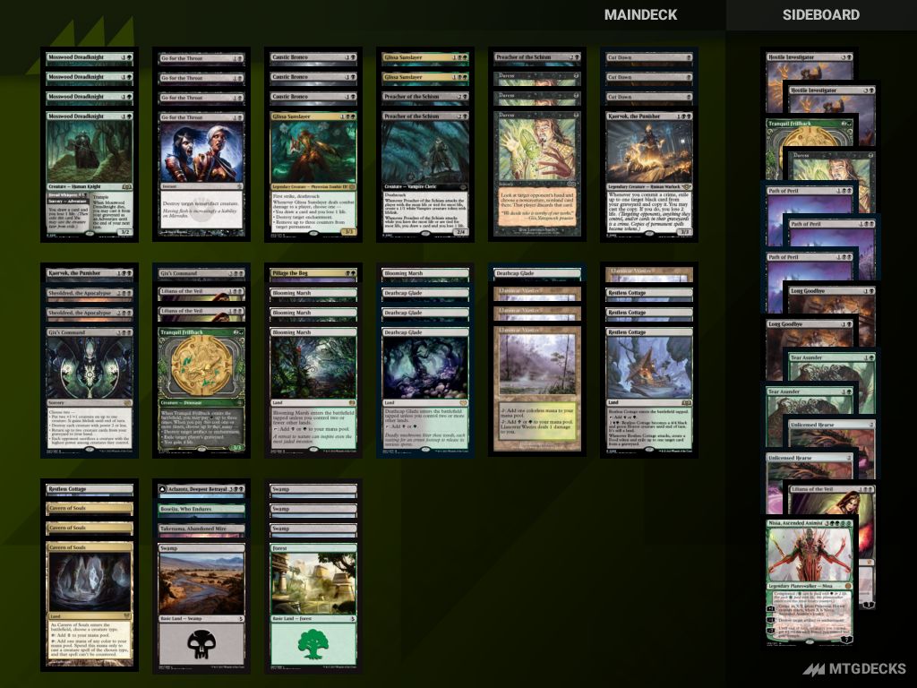 Standard BG Aggro deck by Hirose Yoshiyuki • MTG DECKS
