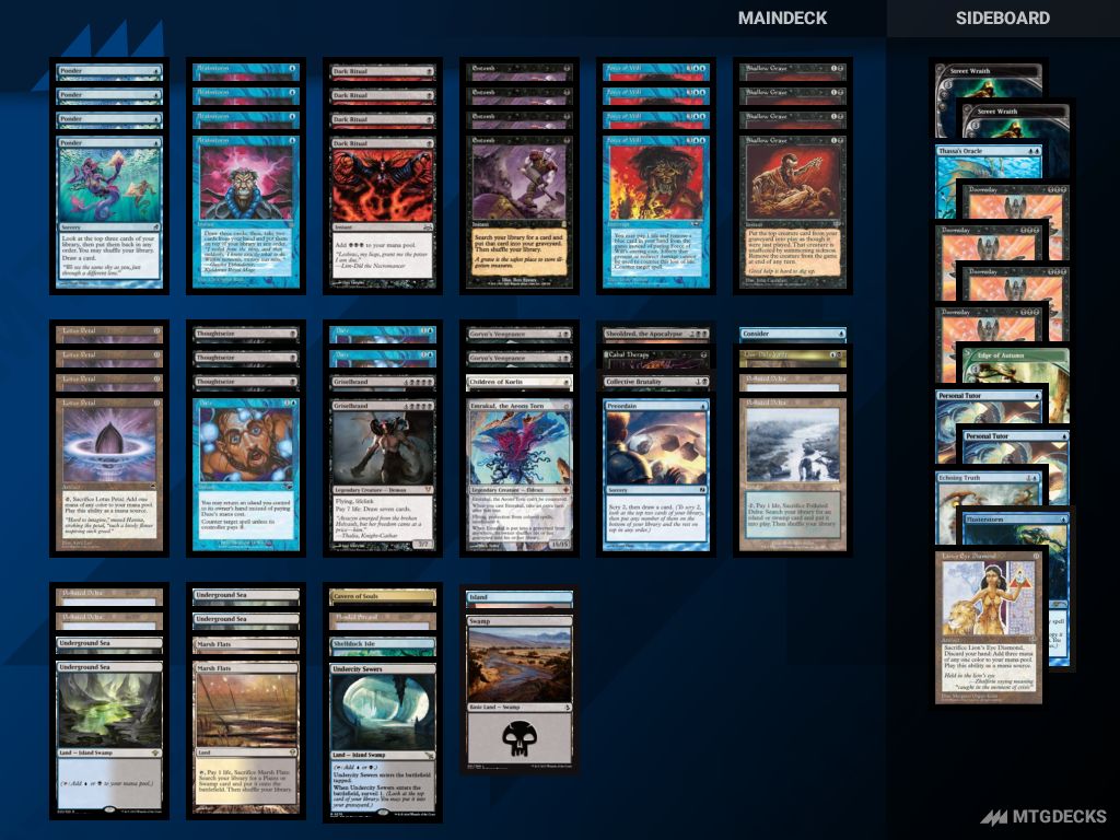MTG Legacy Tin Fins - 116 top decks • MTG DECKS