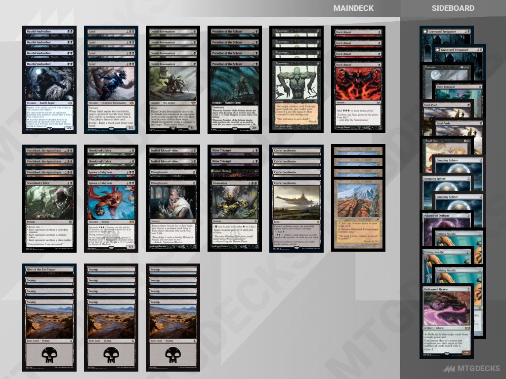 Legacy Blitz deck by Sakamoto Hiroyuki • MTG DECKS