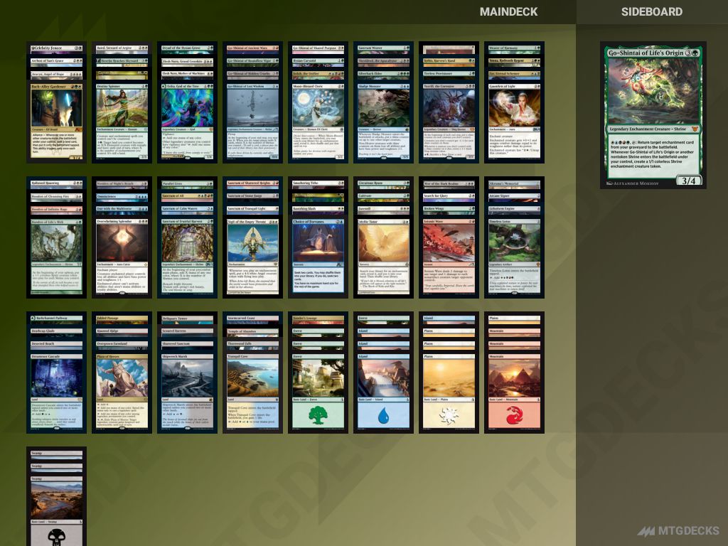 Historic-Brawl Go-Shintai of Life's Origin deck by MTGA-Assistant-Meta ...