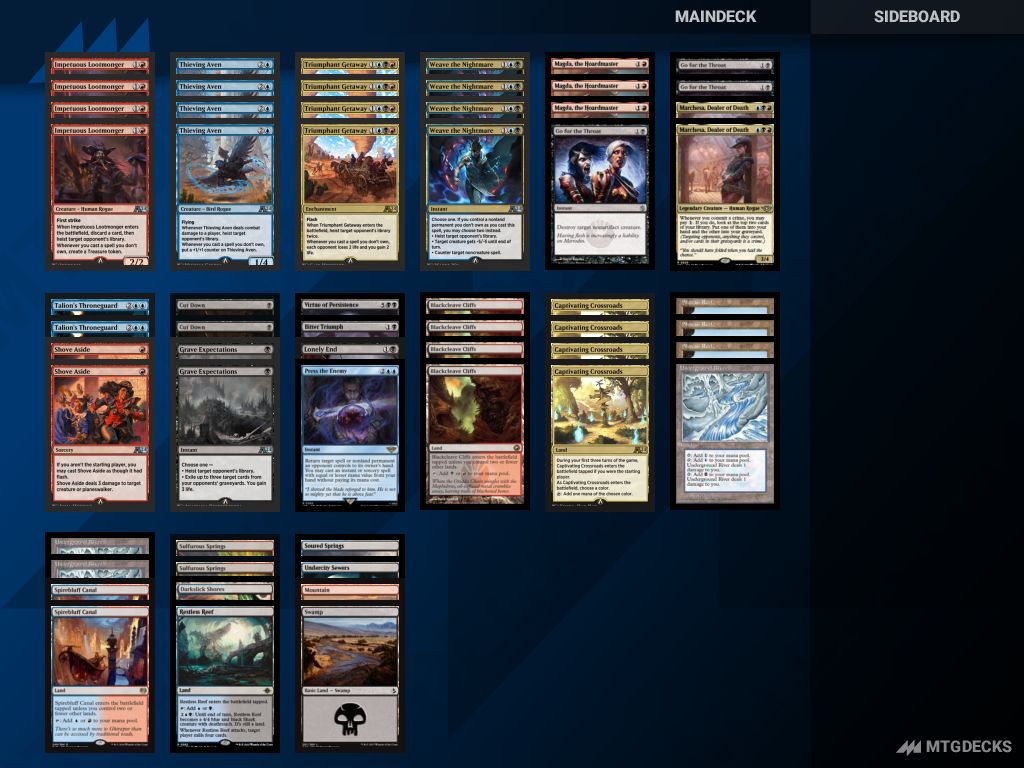 Arena Alchemy Alchemy Heisting deck by postscriptthree • MTG DECKS
