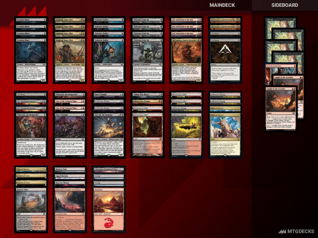 Arena Standard RB Jasper deck by pan2 • MTG DECKS