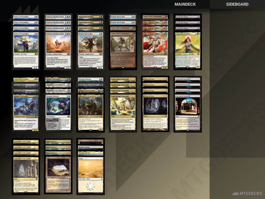 Arena Alchemy Priest Midrange deck by SkyBLUEkepl • MTG DECKS