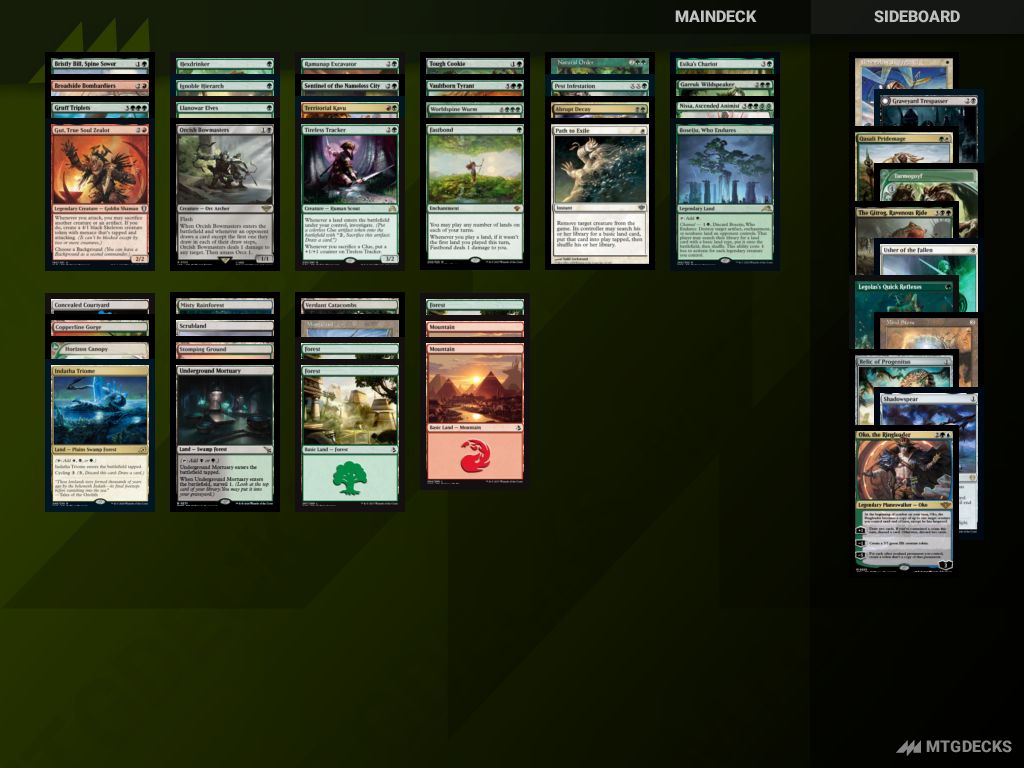 Other Fastbond Gut Bombs deck by danzman9 • MTG DECKS