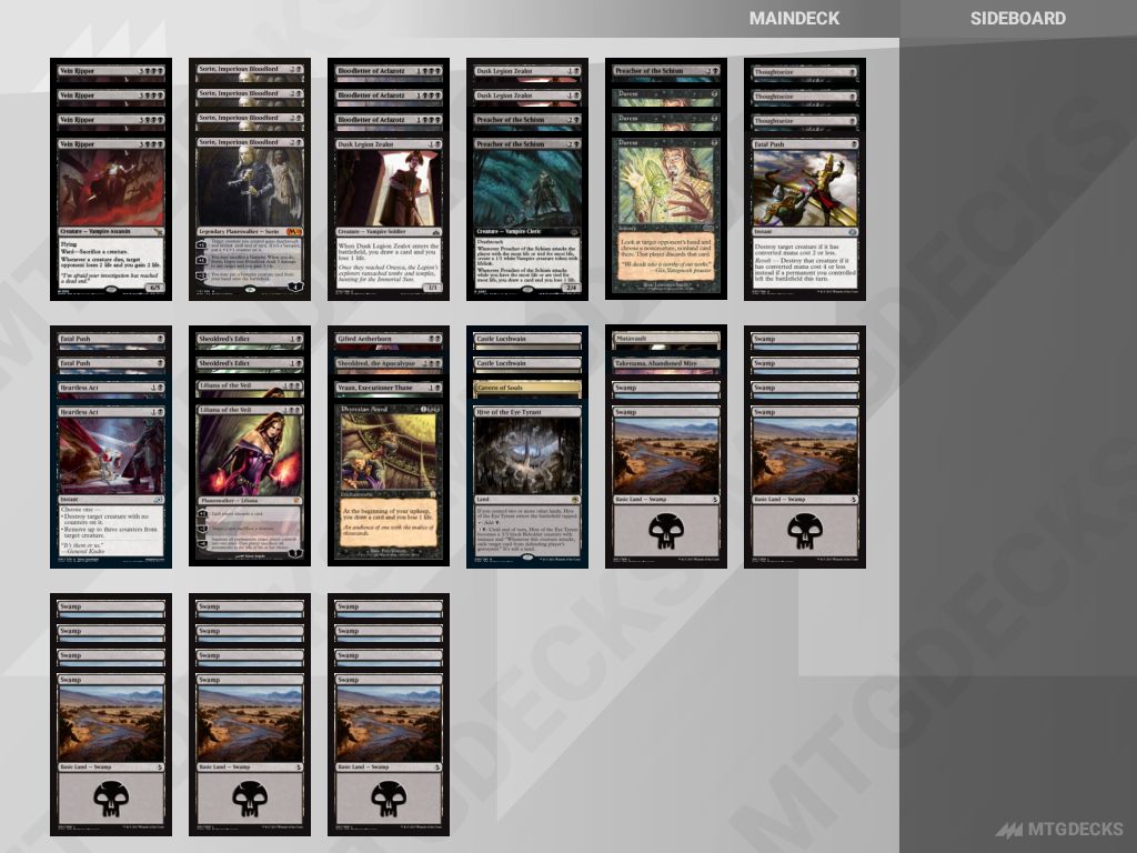 Arena Explorer [E] mono vampire deck by valaea • MTG DECKS