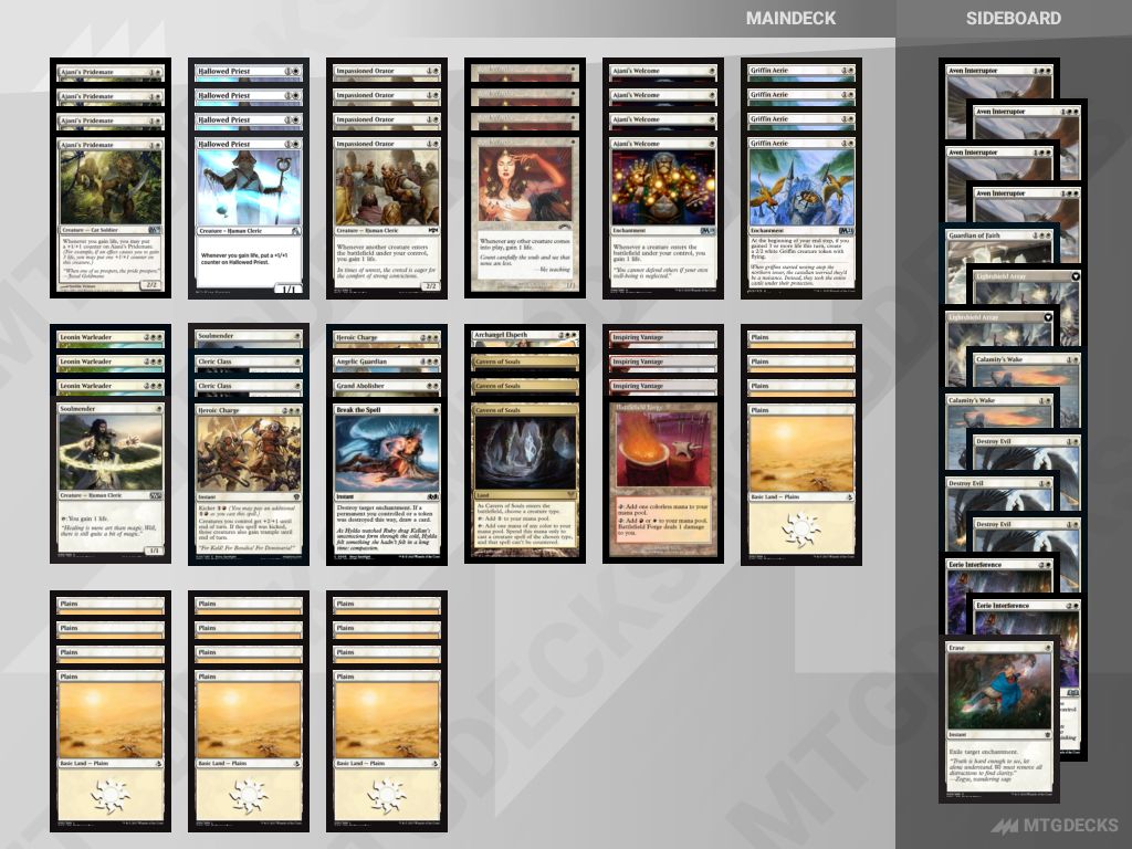 Arena Historic Mono White Lifegain deck by TheBestCatDad • MTG DECKS