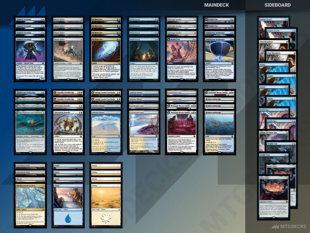 Arena Other UW STD Post Rotación(1) deck by Fufeitor • MTG DECKS