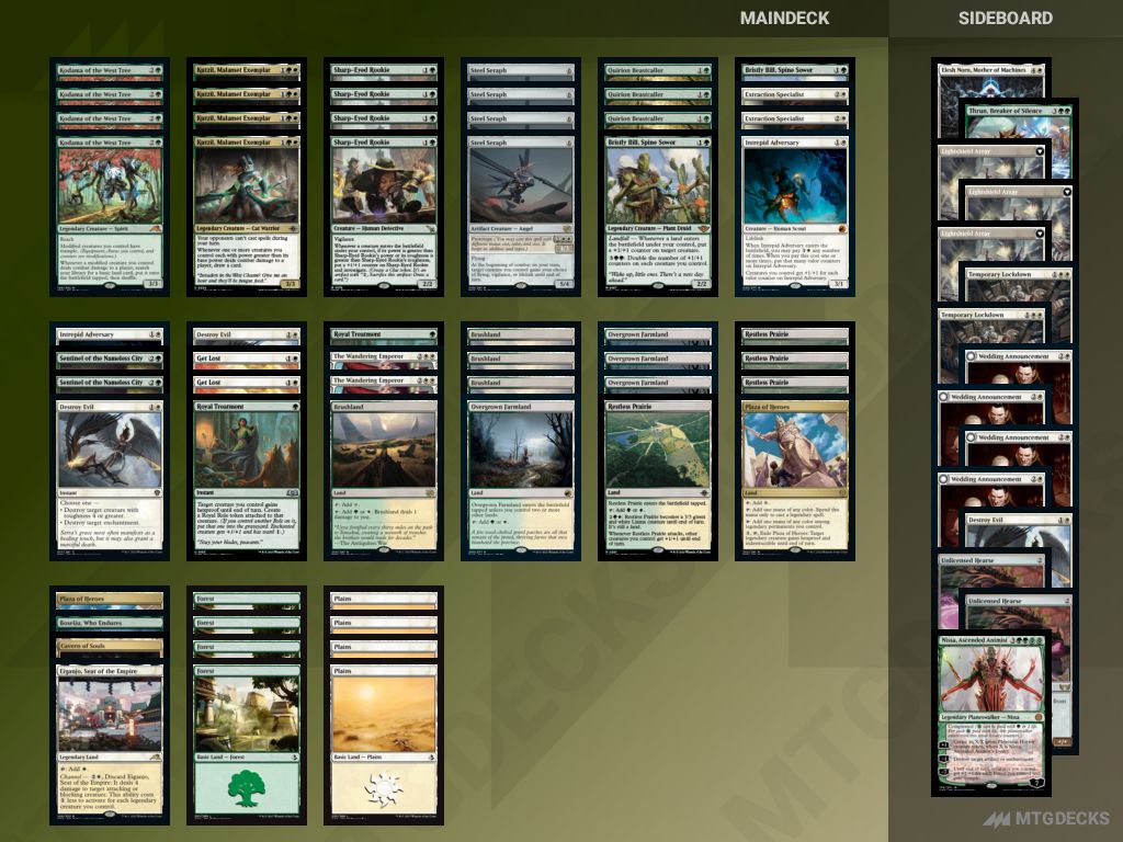 Standard Selesnya Counters deck by kentaro kodama • MTG DECKS
