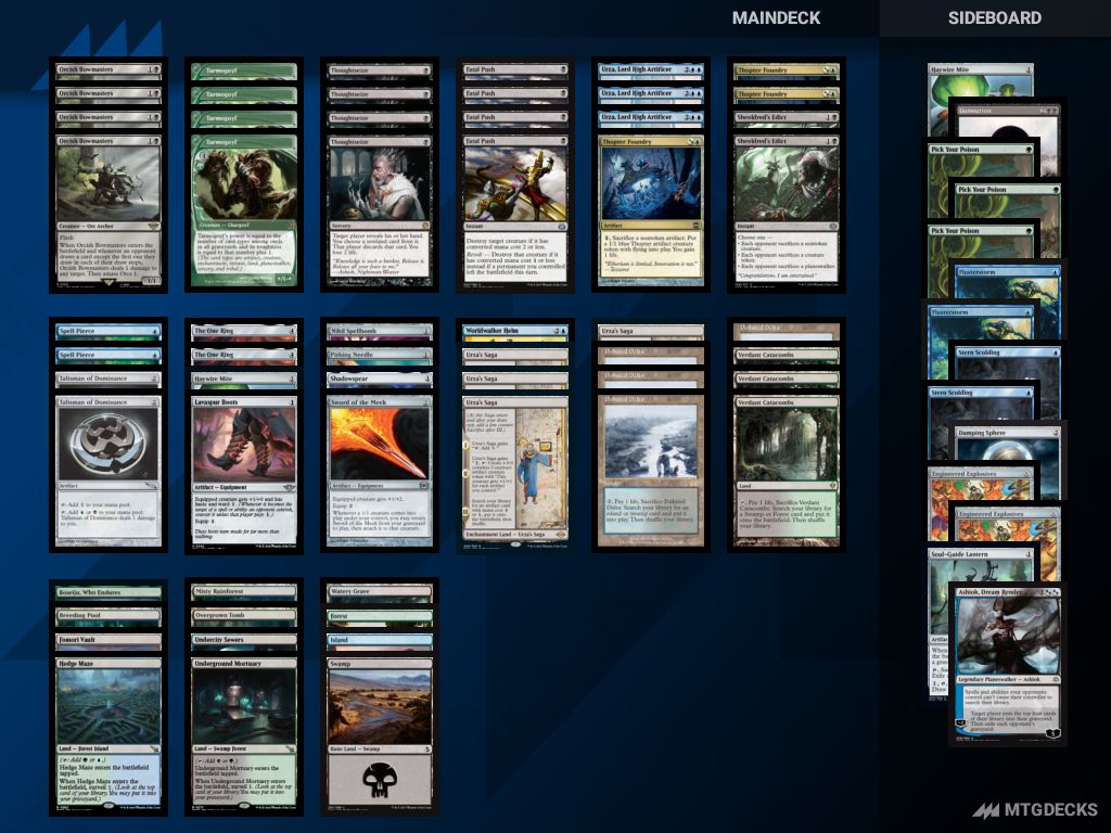 Modern BUGソプター deck by uehira yuuji • MTG DECKS