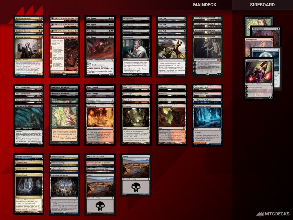 Arena Explorer E Rakdos Vampires by SM deck by Lobo Blanco • MTG DECKS