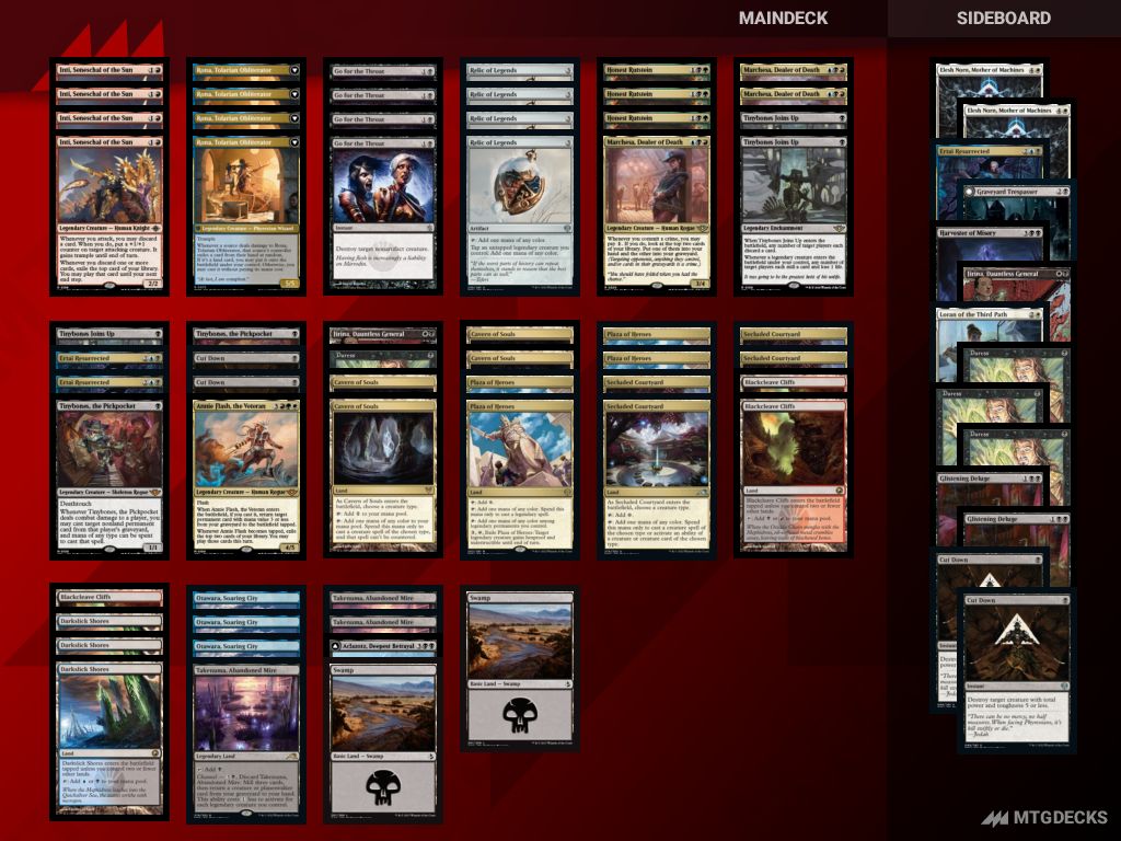 Standard Five-color Midrange deck by Michael Bonde • MTG DECKS