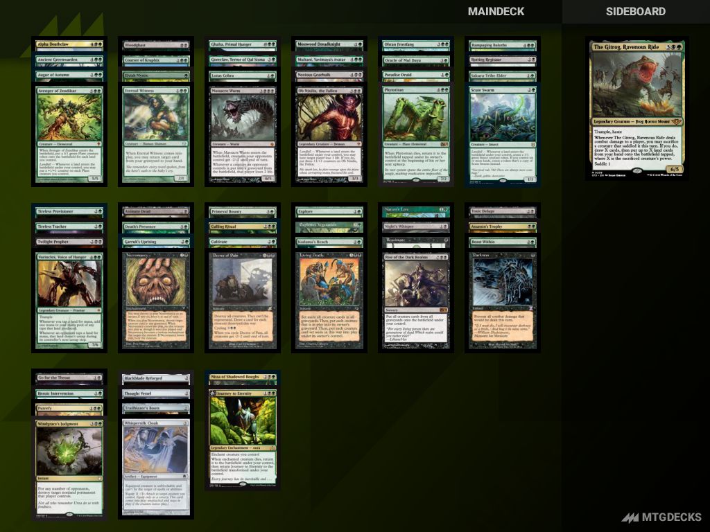 Brawl GitrogCommander deck by lucasdfrota • MTG DECKS