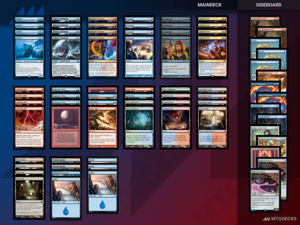 Standard Blue Moon Modern deck by AndreaMengucci • MTG DECKS