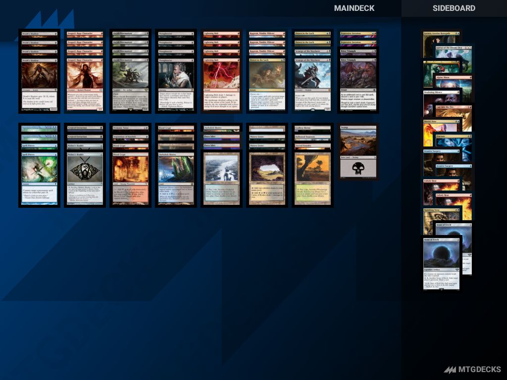 Timeless Grixis Lurrus deck by MTGA-Assistant-Meta • MTG DECKS
