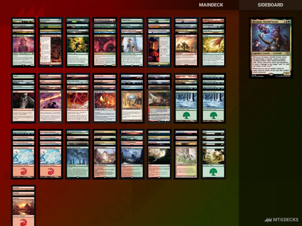 Historic-Brawl Roxanne, Starfall Savant (More Normal) deck by bee_zlee ...